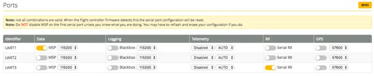 How to set up Betaflight using the Betaflight Configurator