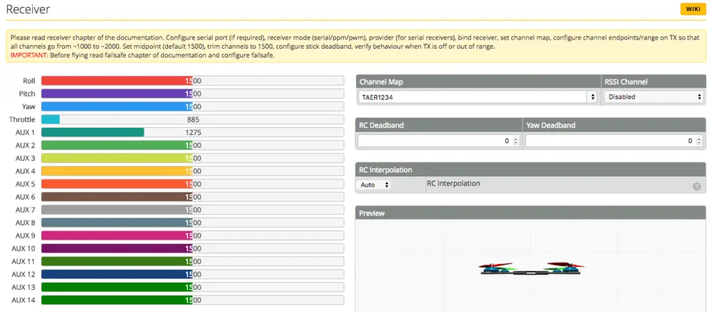 How to set up Betaflight using the Betaflight Configurator