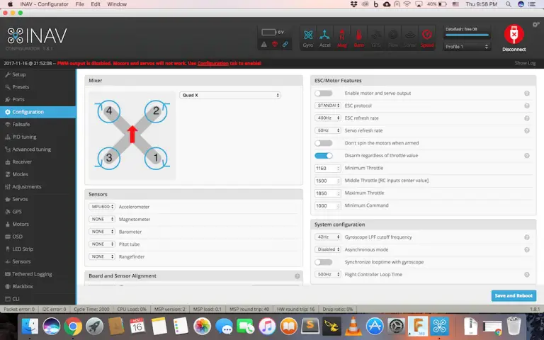 How To Setup iNavflight on a Multirotor